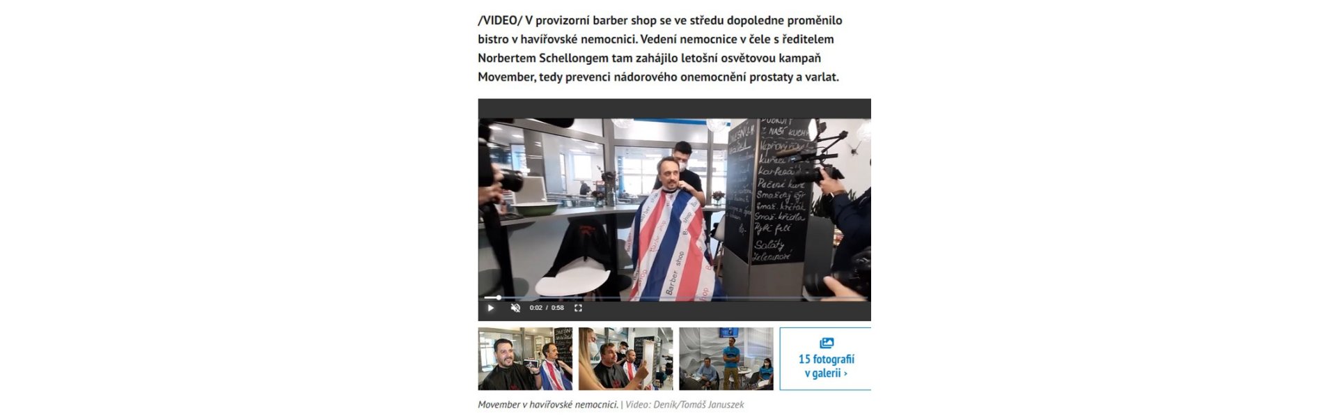 Norbert Schellong: S knírkem budu vypadat jak německý pornoherec, ale ...